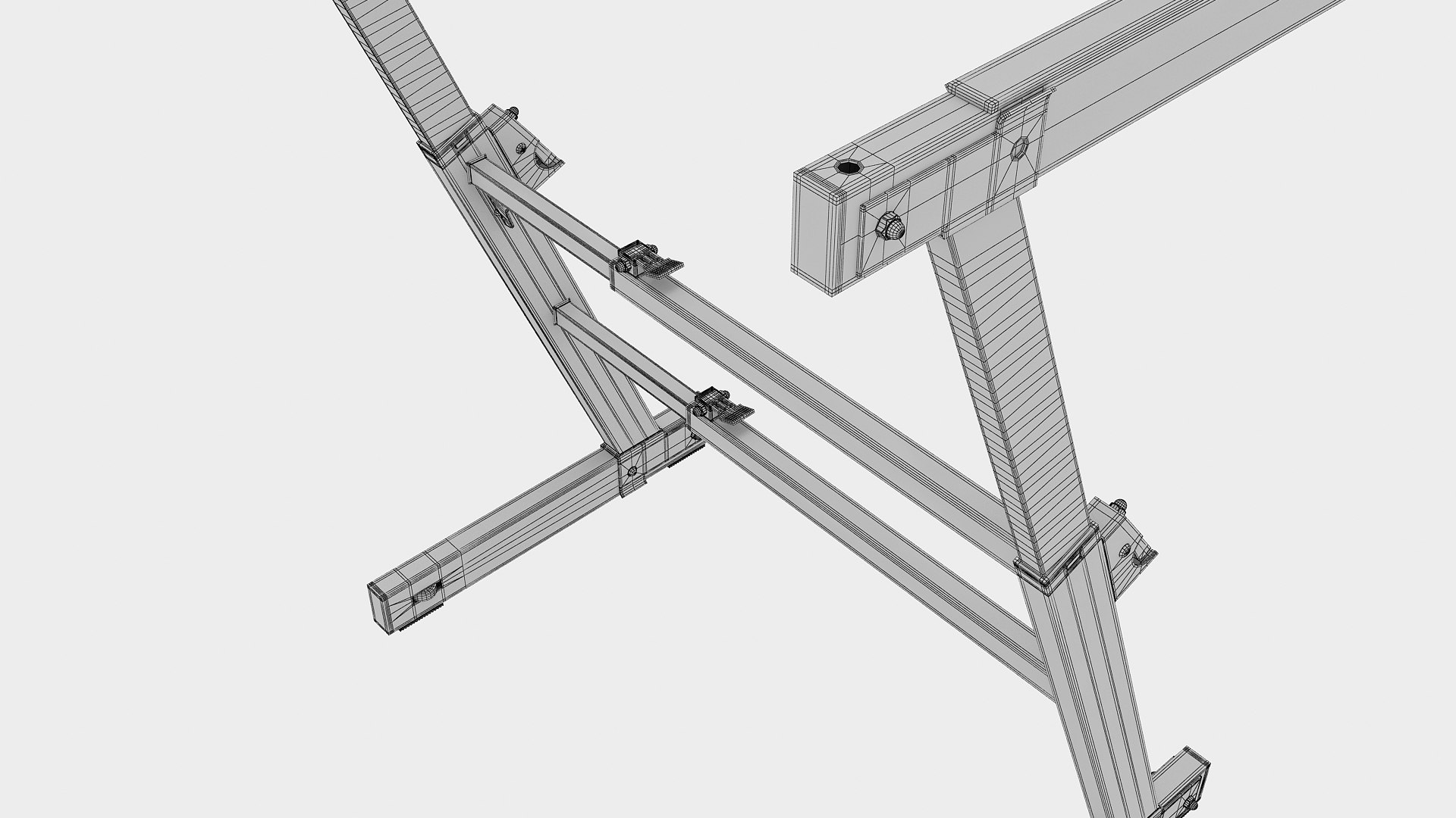 3D Model Keyboard Stand - TurboSquid 1583082
