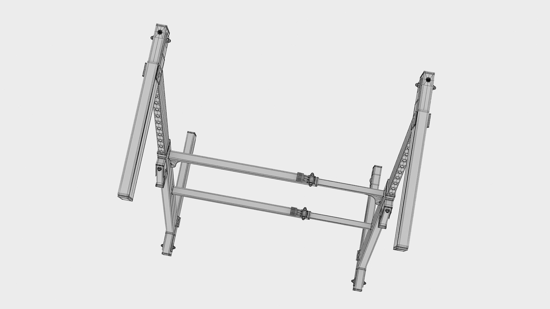 3D Model Keyboard Stand - TurboSquid 1583082