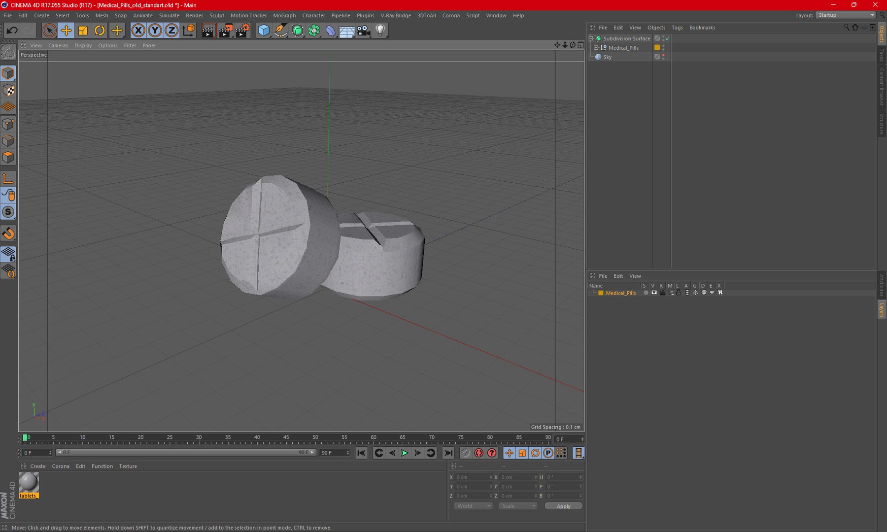 Medical Pills 3D Model - TurboSquid 2259949