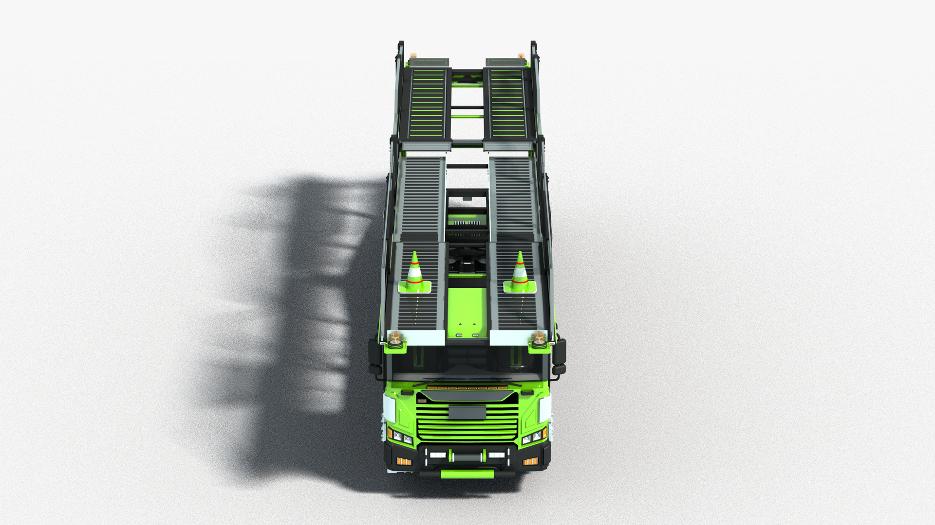 Car Transporter Truck Special Unit 3D Model - TurboSquid 2122380