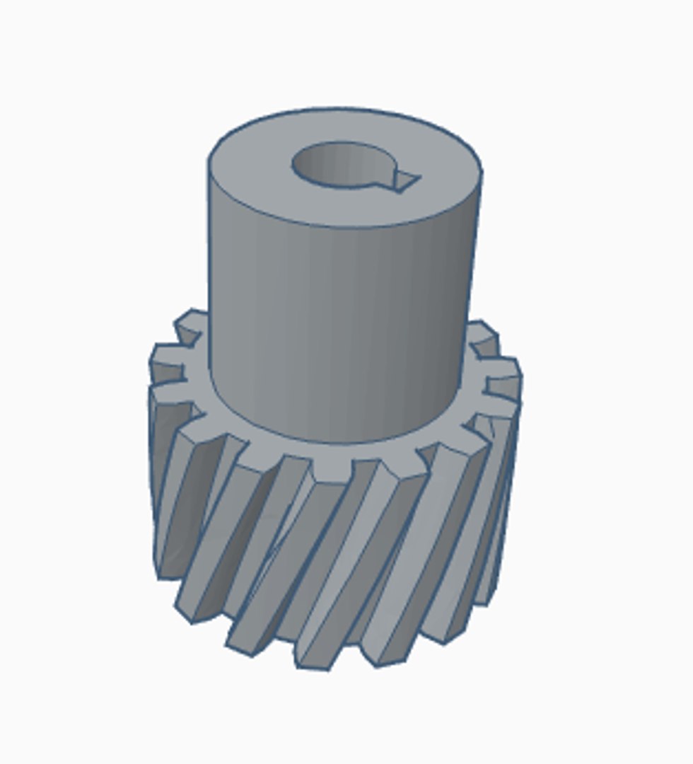 Helical Gear 3D Model - TurboSquid 1502723