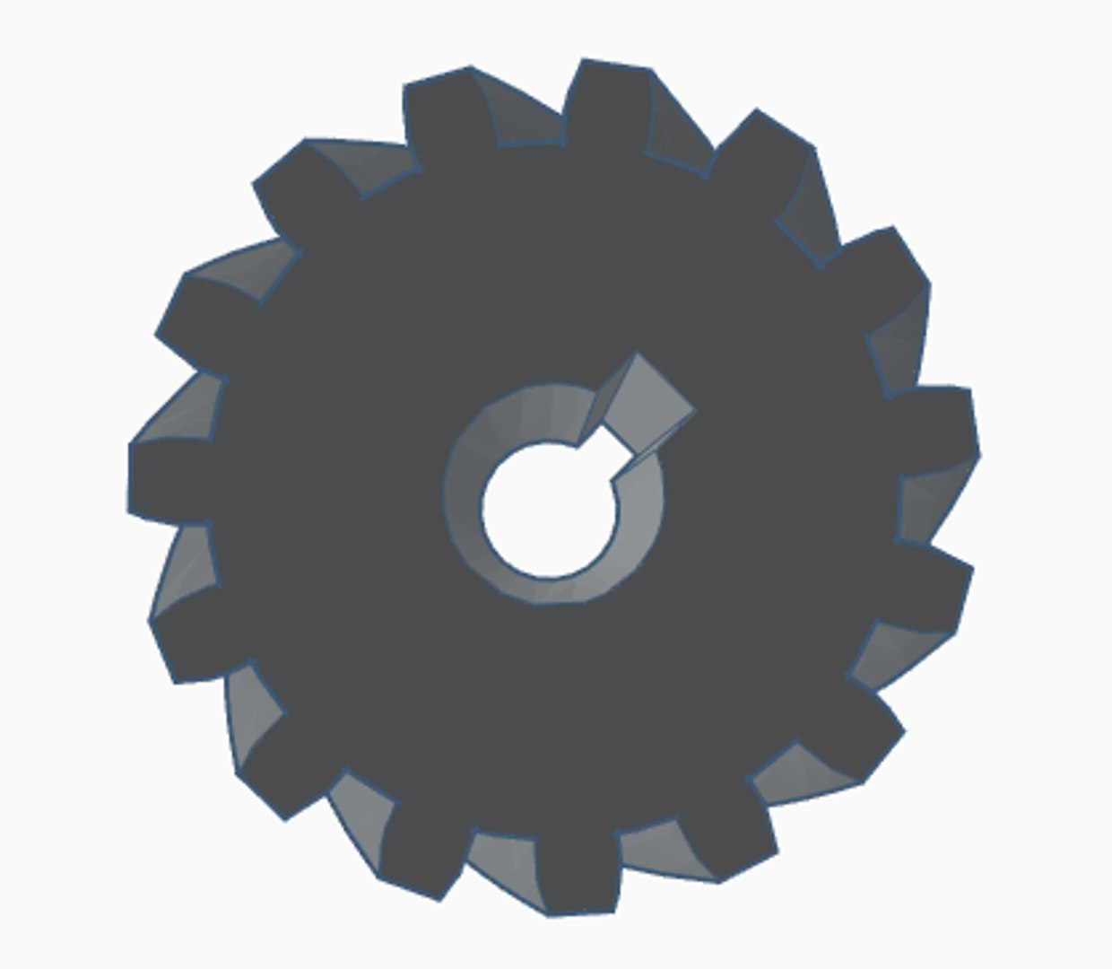 Helical Gear 3D Model - TurboSquid 1502723