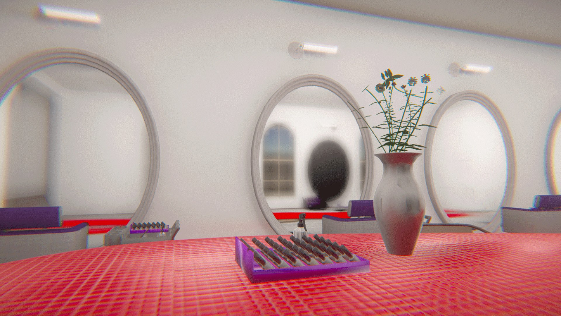 3D Vr Beauty Salon - - TurboSquid 1415589