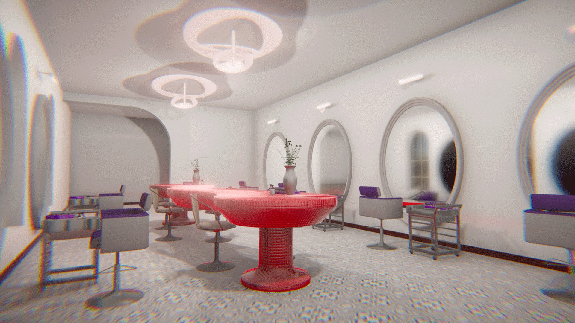 3D Vr Beauty Salon - - TurboSquid 1415589