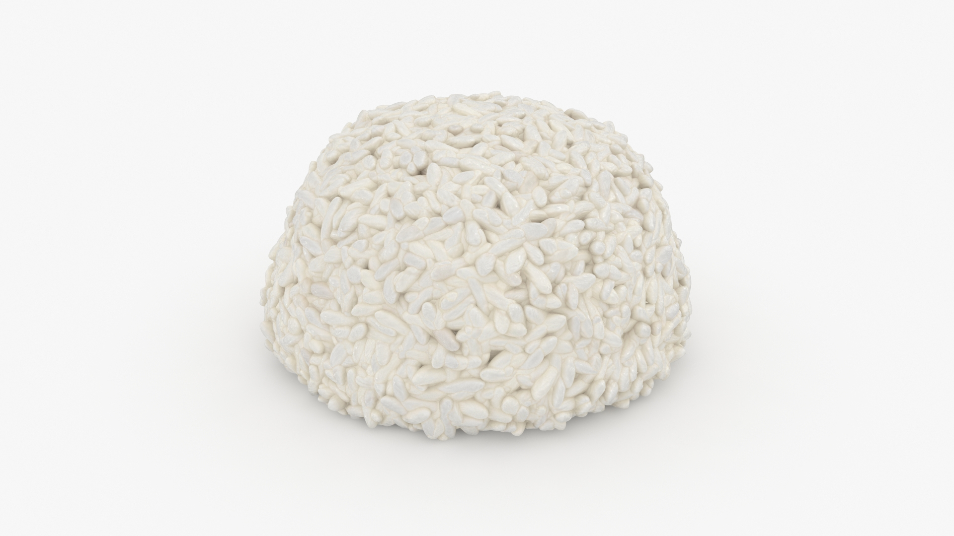3D Pile Cooked Rice Model - TurboSquid 2301052