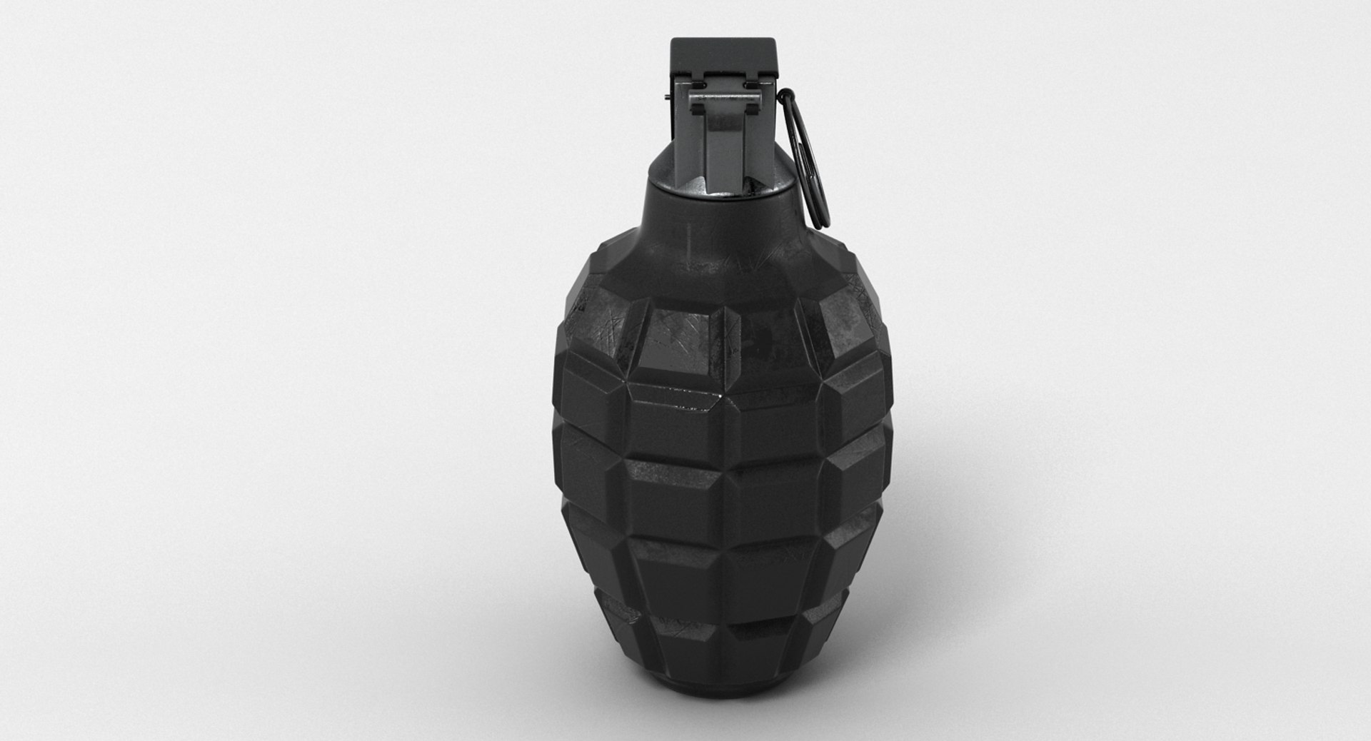 3d Grenade Realistic Model