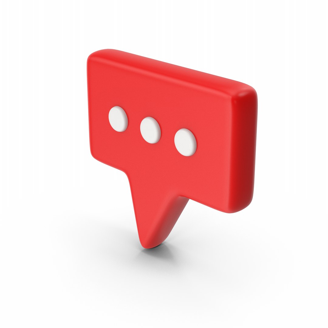 3D Red Loading Bubble Model - TurboSquid 2168755