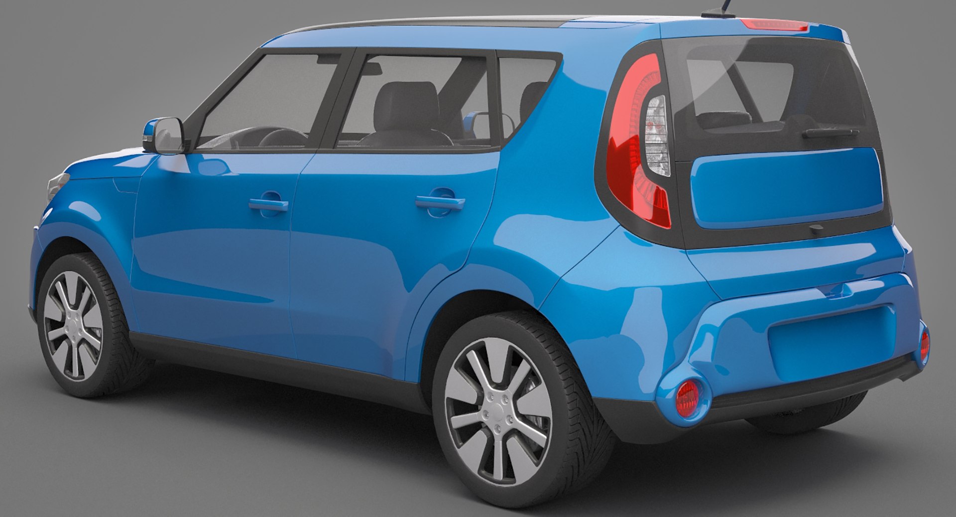 3D Generic Mini Car 01 Model - TurboSquid 2352500