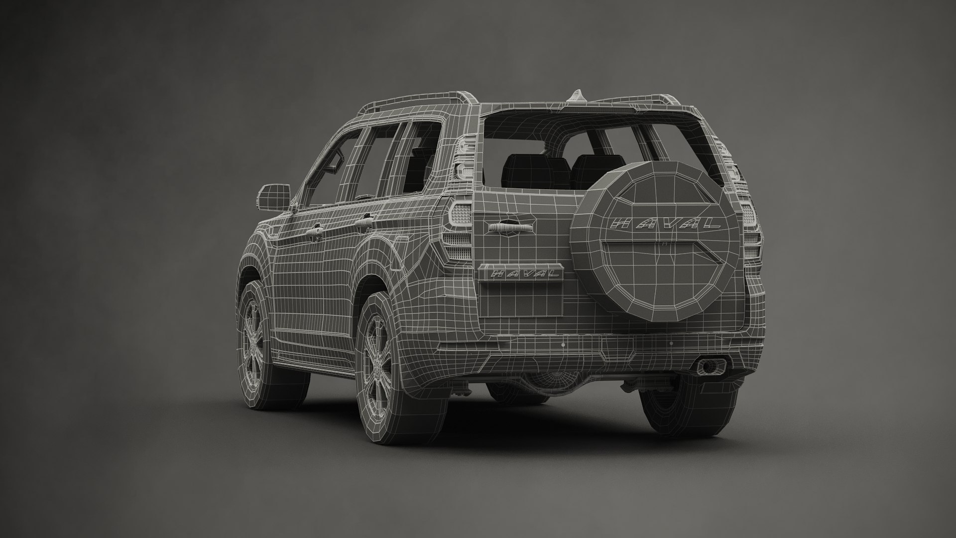 Haval H9 2020 3D Model - TurboSquid 1484985