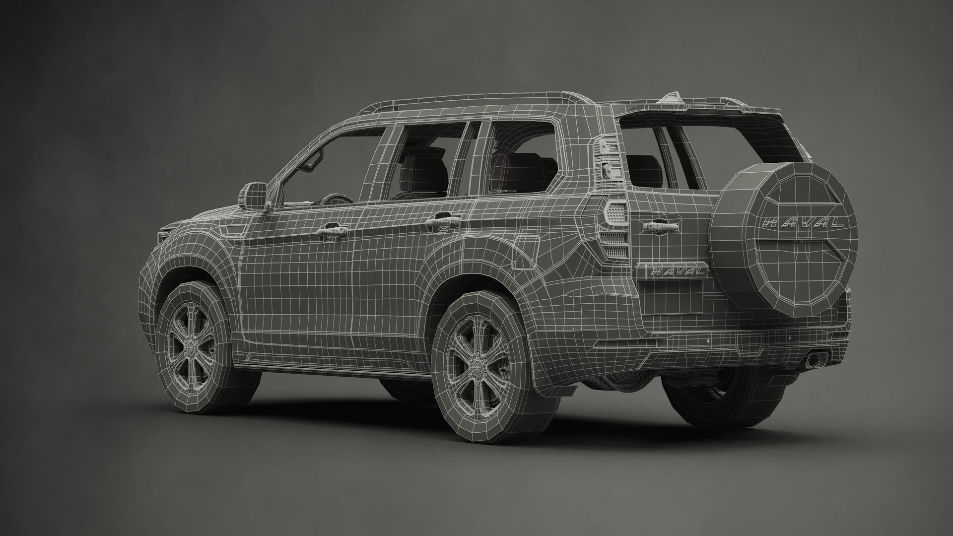 Haval H9 2020 3D Model - TurboSquid 1484985