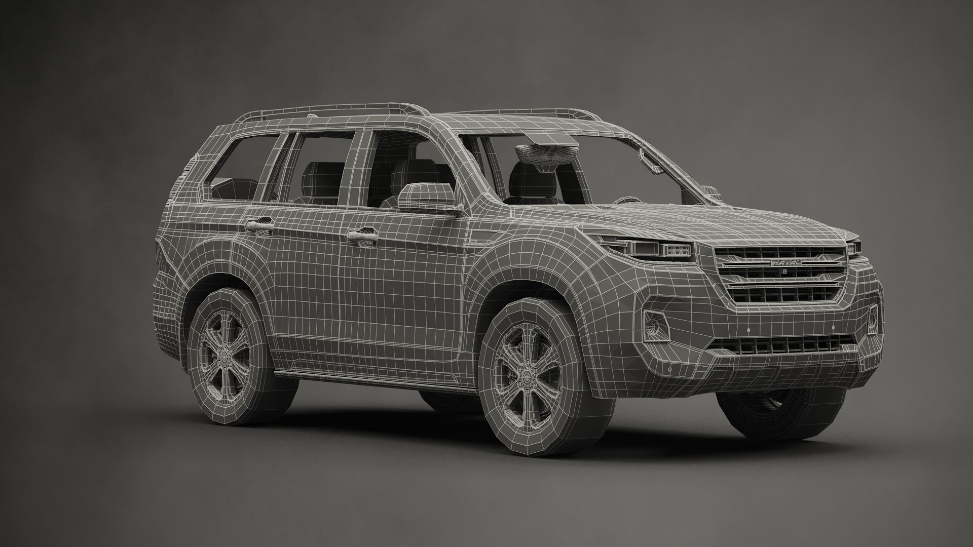Haval H9 2020 3D Model - TurboSquid 1484985
