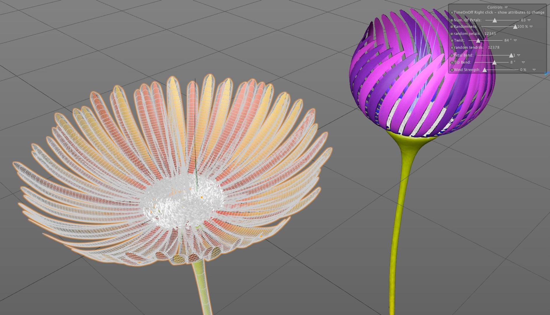 R14 Flower Xpresso - C4d Free