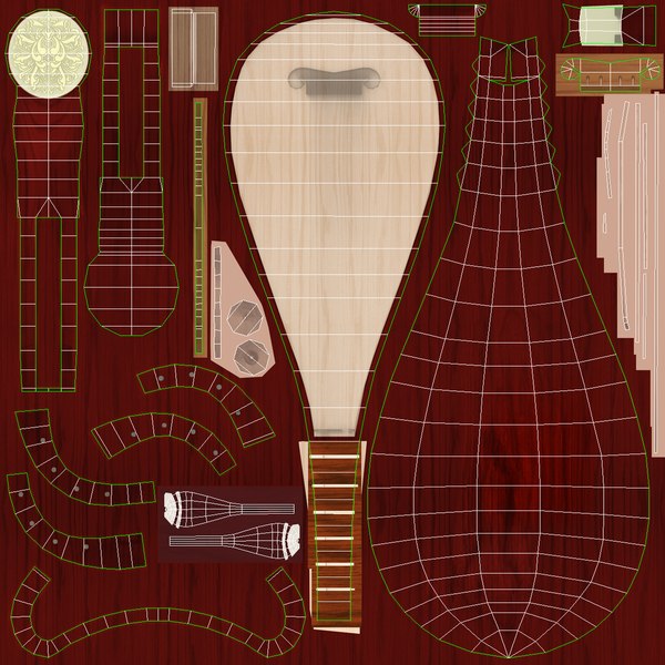 3d pipa chinese musical