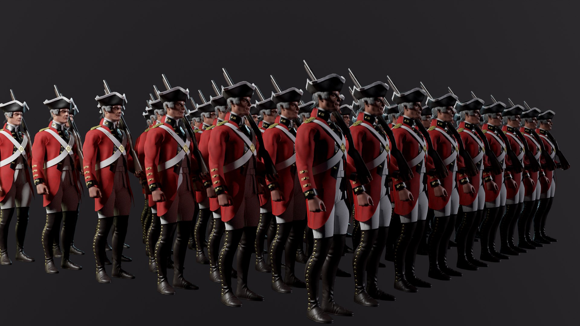 British Soldier 3D Model - TurboSquid 1819661