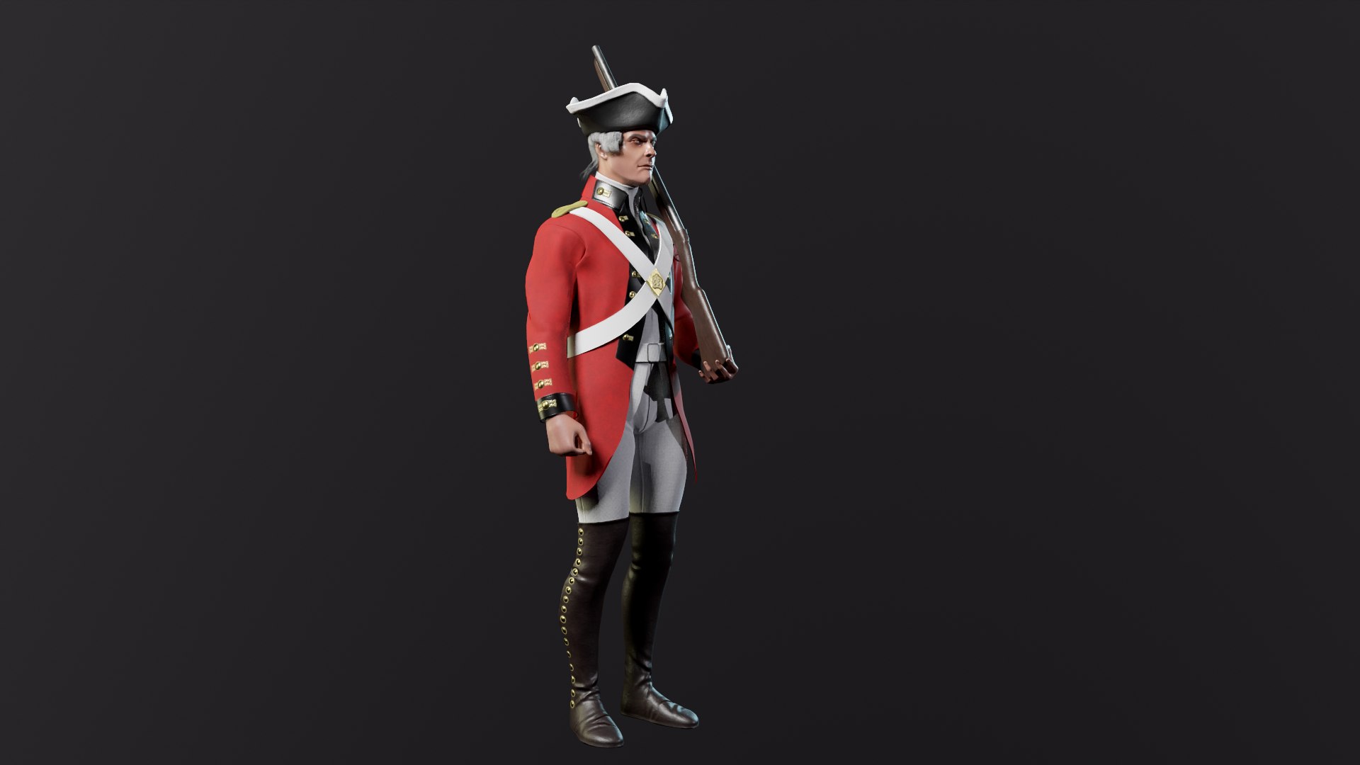 British Soldier 3D Model - TurboSquid 1819661