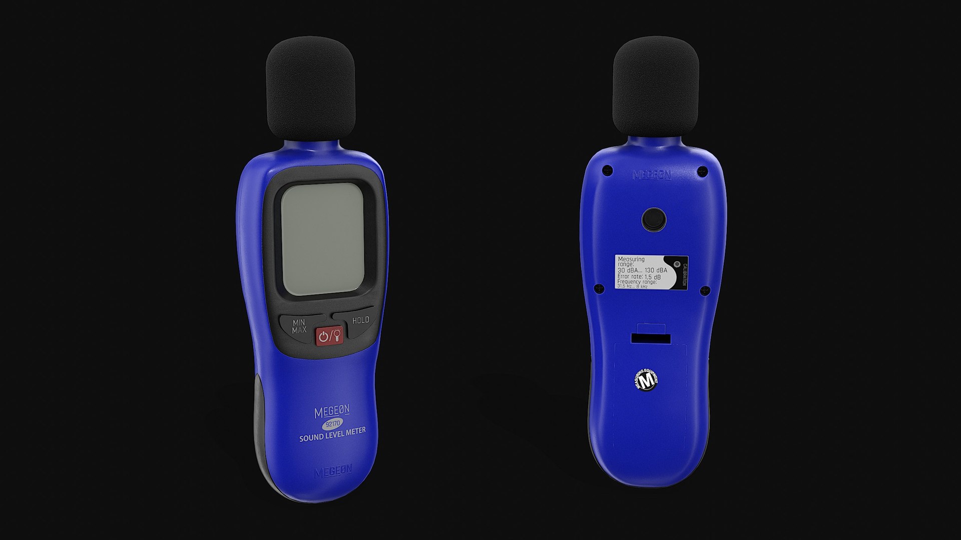 3D Handheld Sound Level Meter Model - TurboSquid 2224503