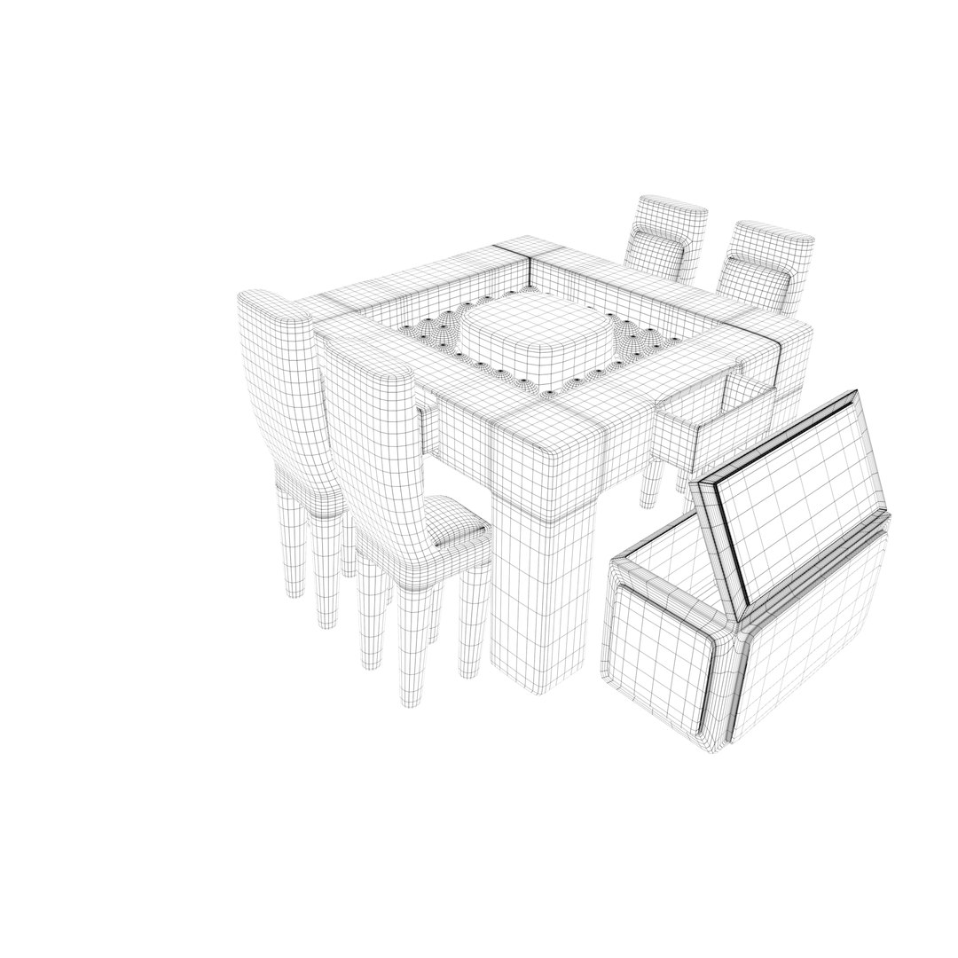 Diningtable 3D Model - TurboSquid 1956290