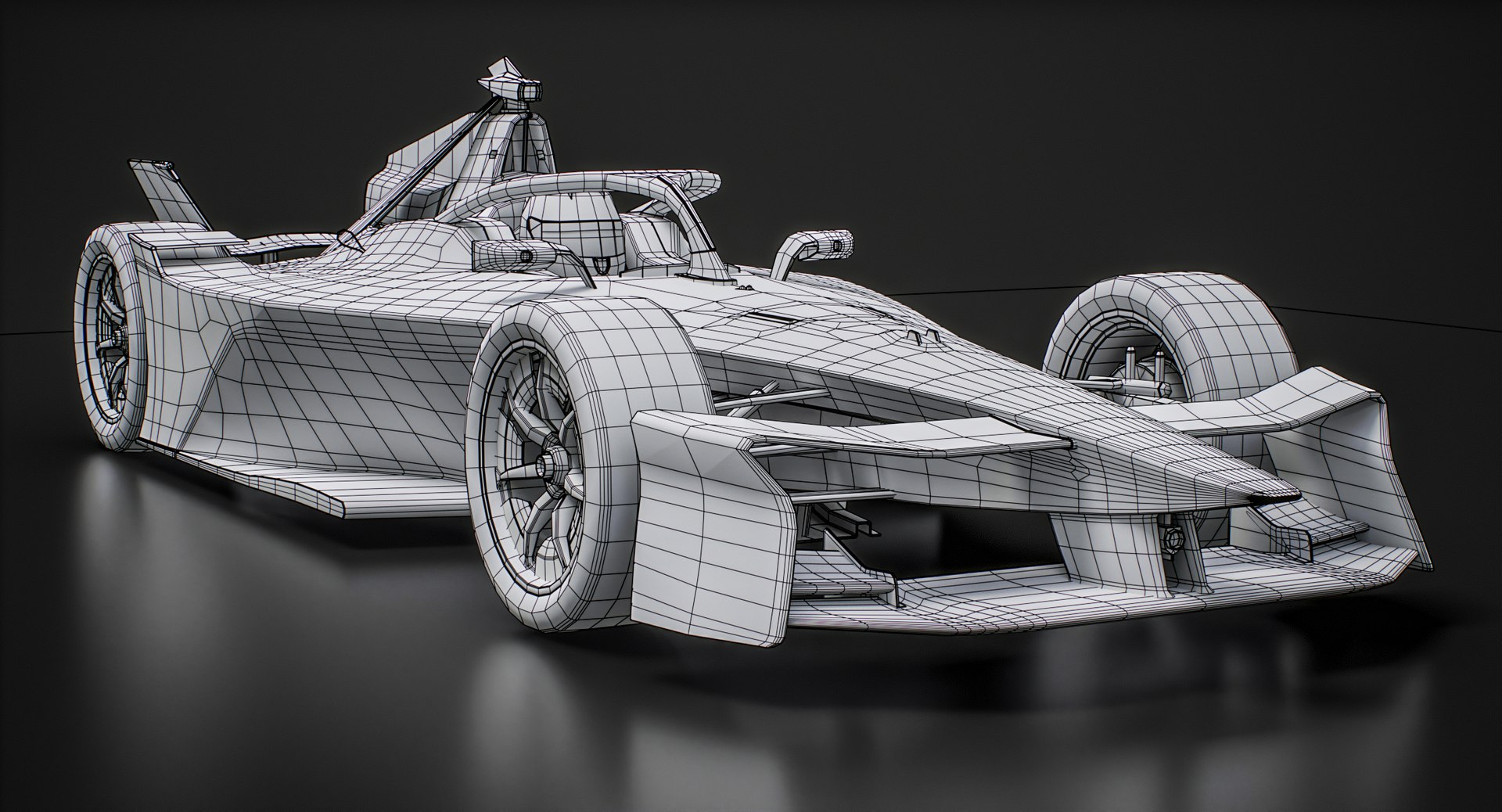Mahindra Racing Formula E Team 2025 Gen3 Race Car 3D - TurboSquid 2313861
