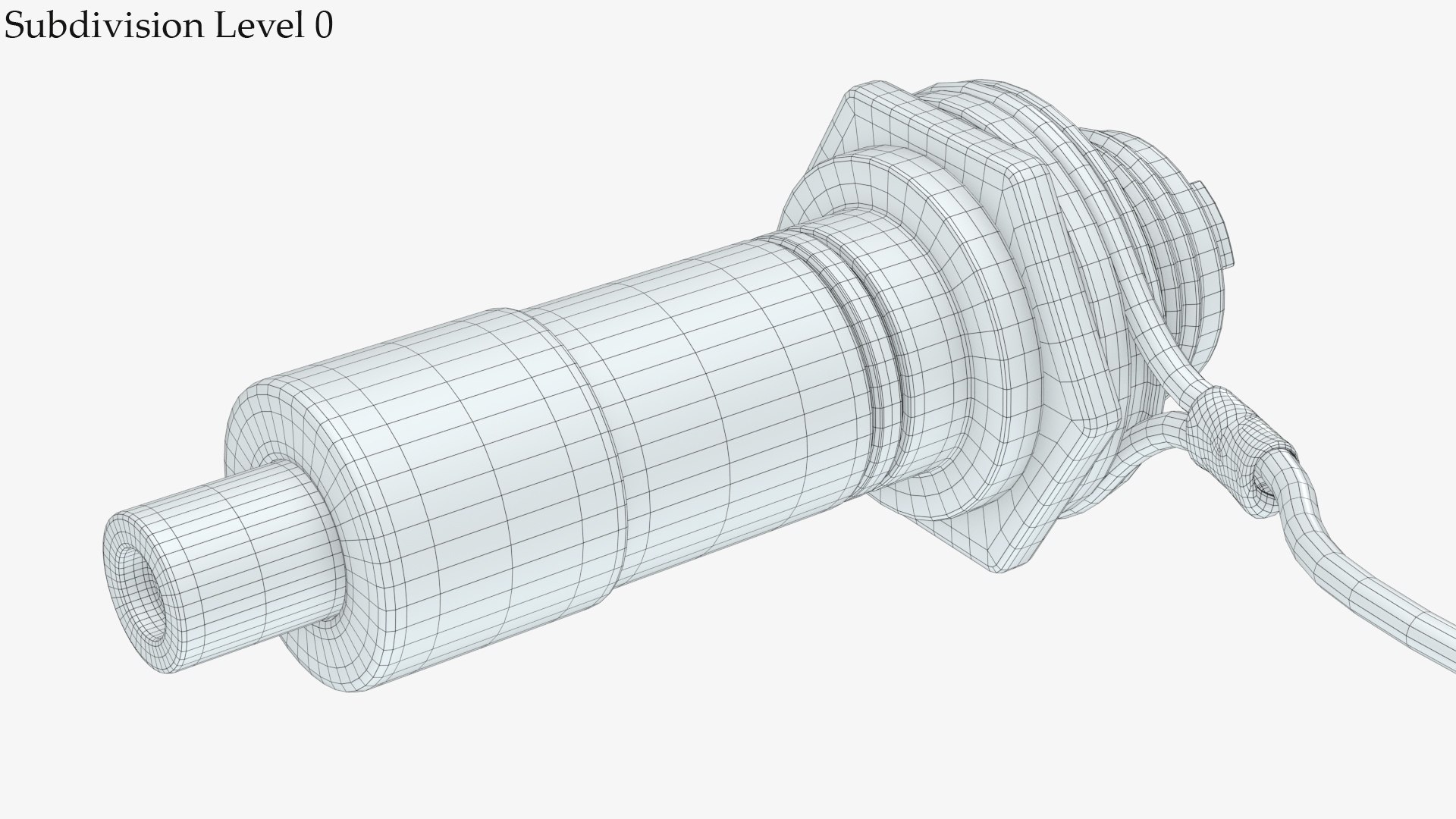 3D Fiber Optic Connector Type 2 - TurboSquid 2059633