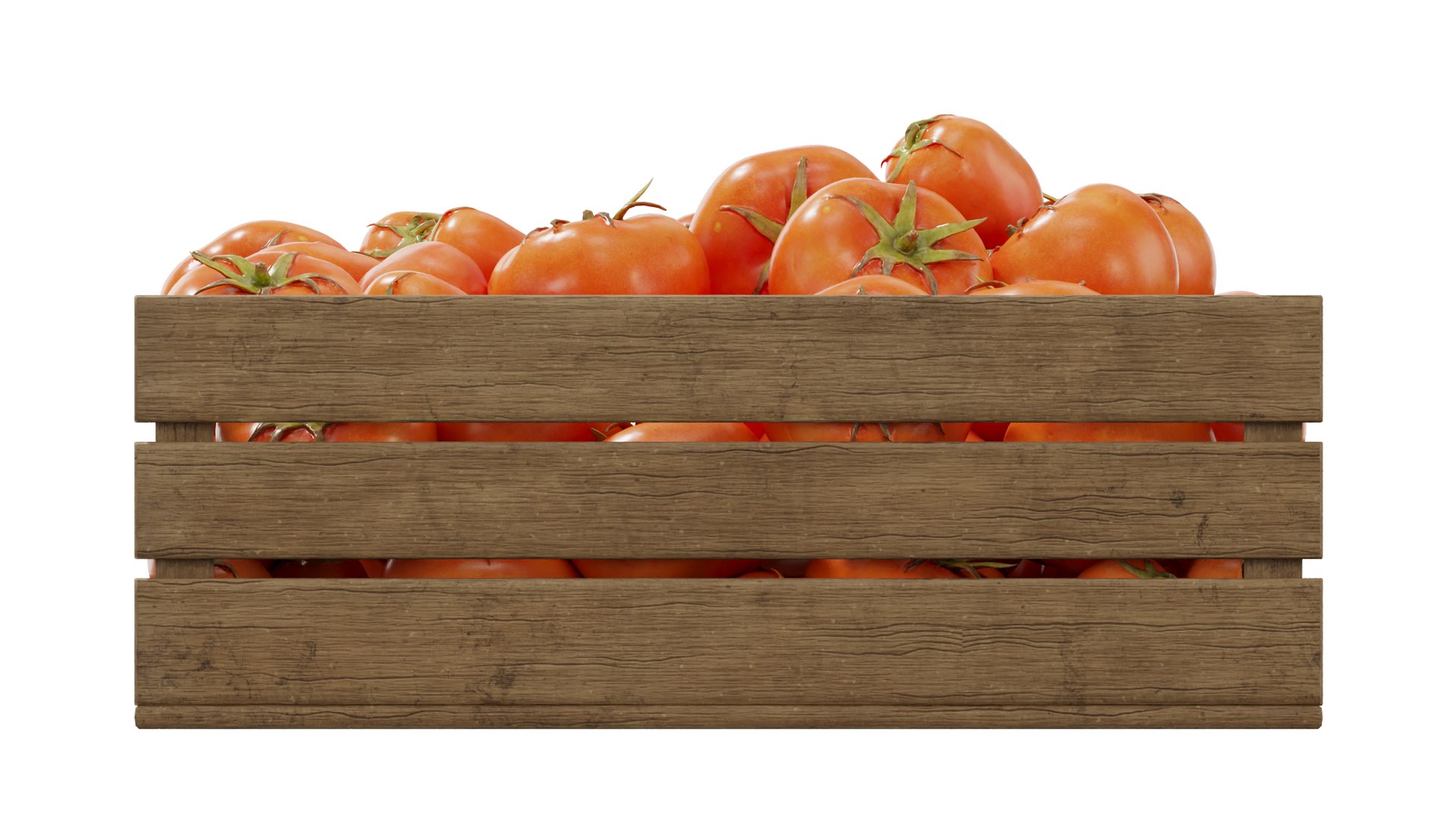 3D Tomato Crates - TurboSquid 1967392
