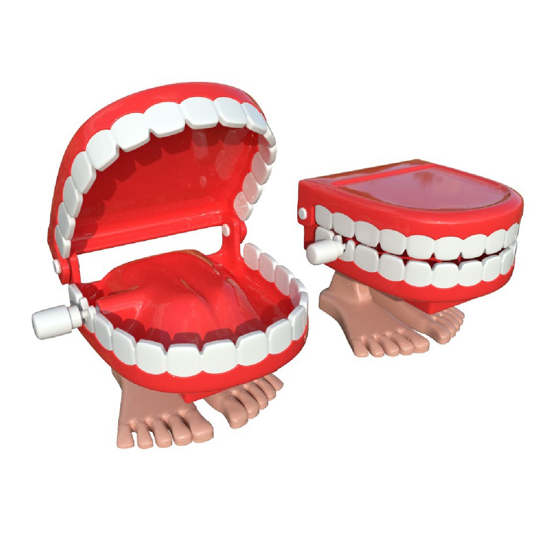 3D Stephen Teeth Toy Model - TurboSquid 1497914