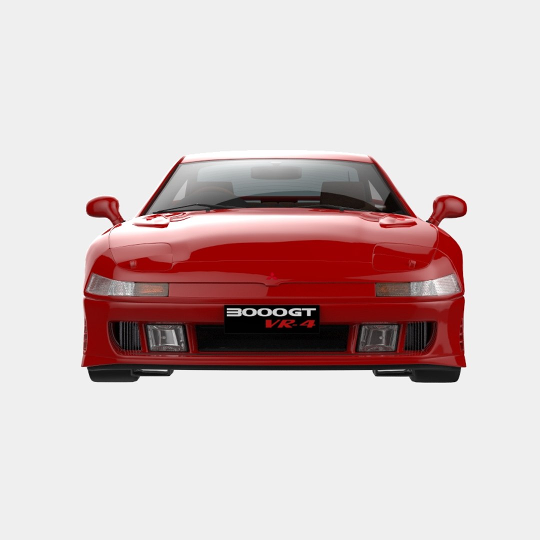 1990 Mitsubishi 3000gt 3d 3ds