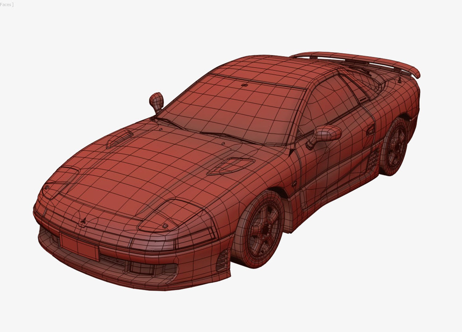 1990 Mitsubishi 3000gt 3d 3ds