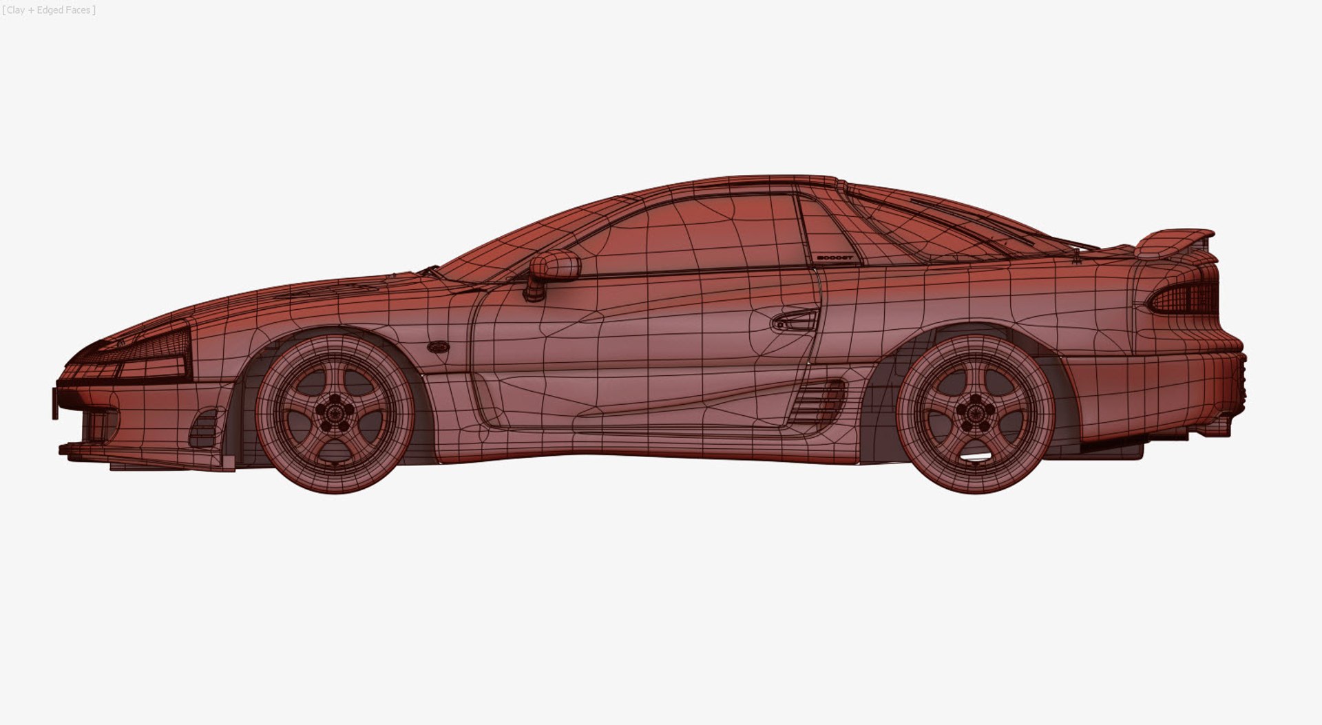 1990 Mitsubishi 3000gt 3d 3ds
