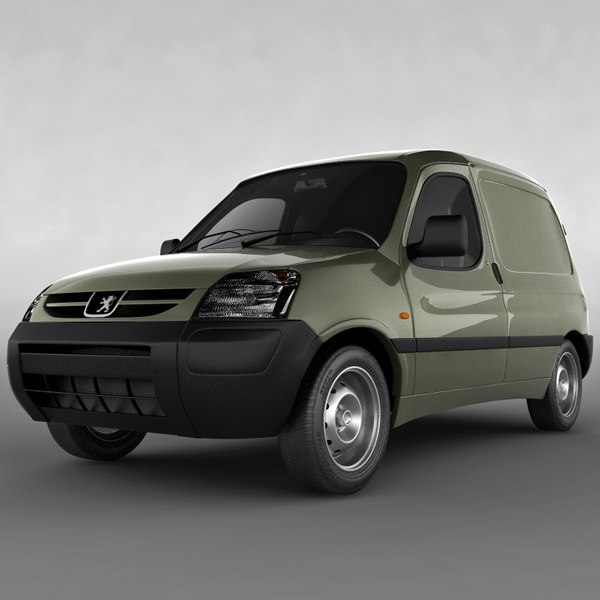 peugeot partner 3d model