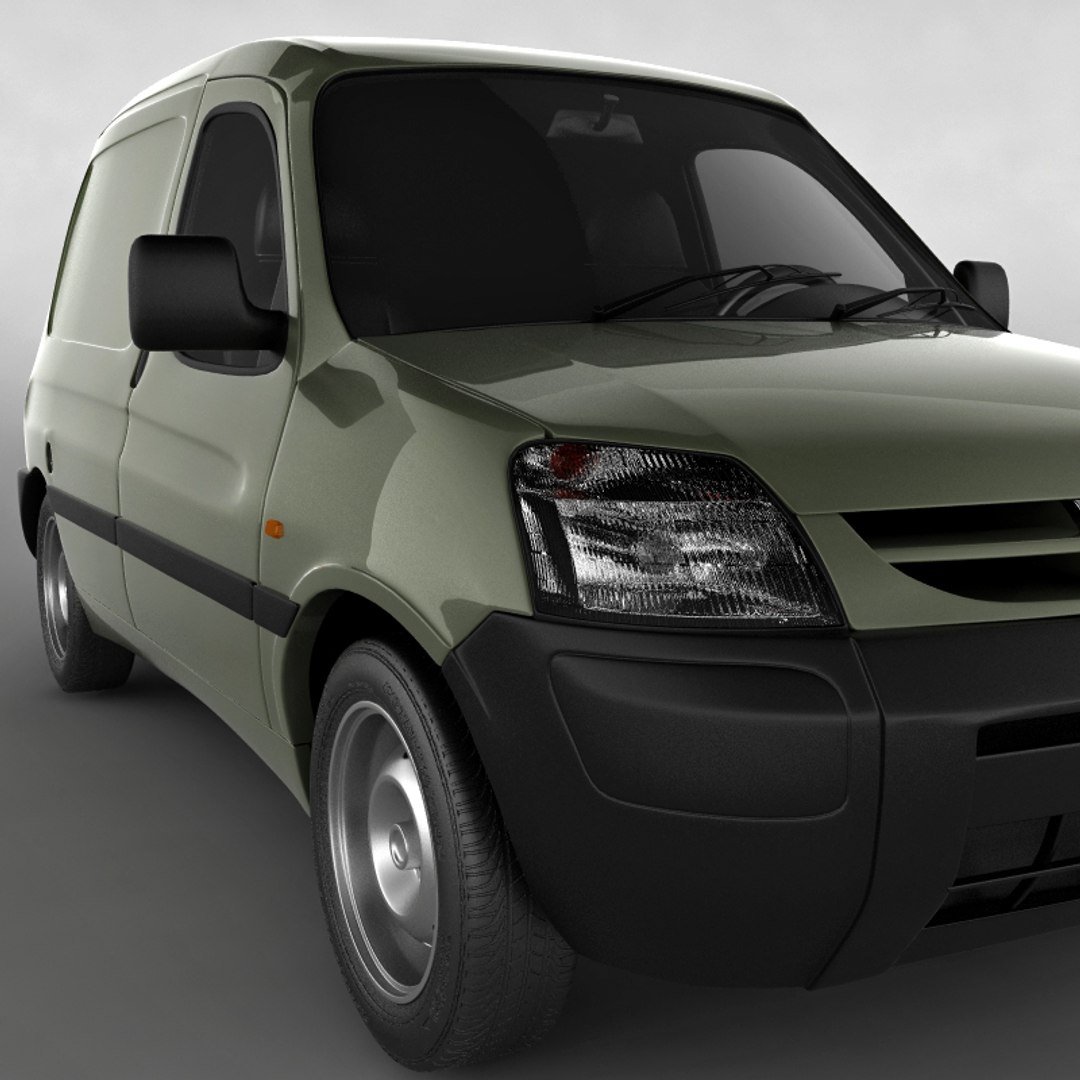 peugeot partner 3d model