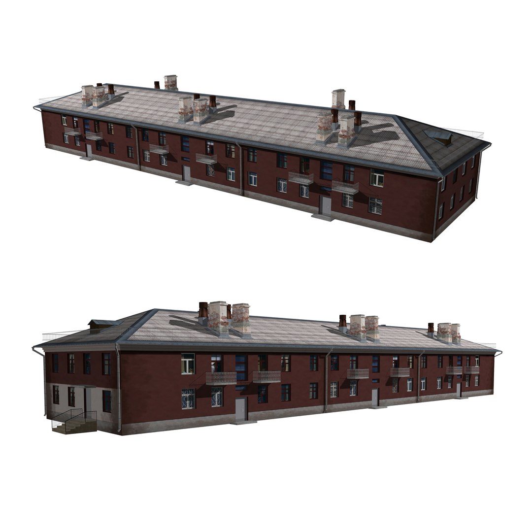 3D shop building - TurboSquid 1433733