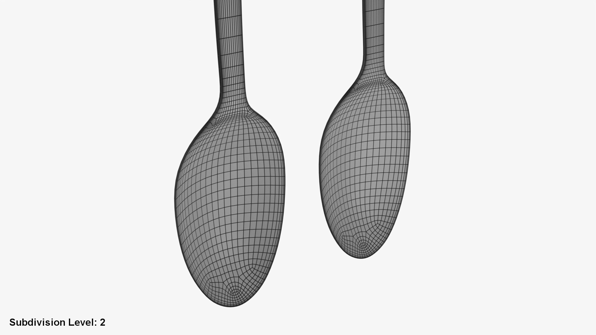 3D Big Spoon - TurboSquid 1795240
