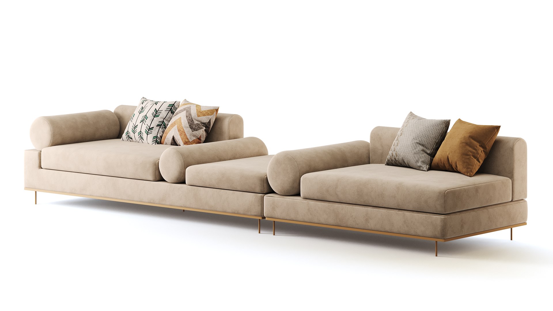 3D Model Sofa Sallas - TurboSquid 2301510
