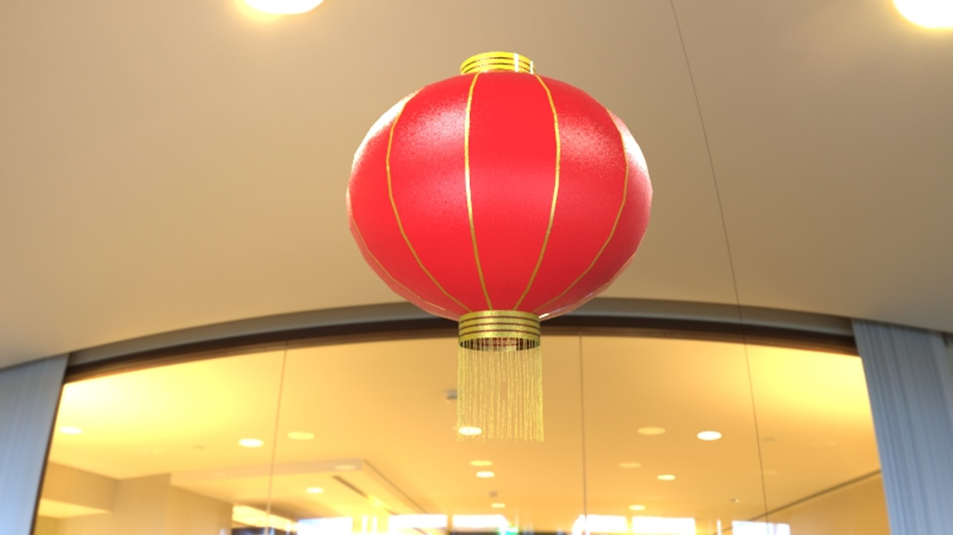 3D Model Chinese Lantern Tanglung - TurboSquid 1494540