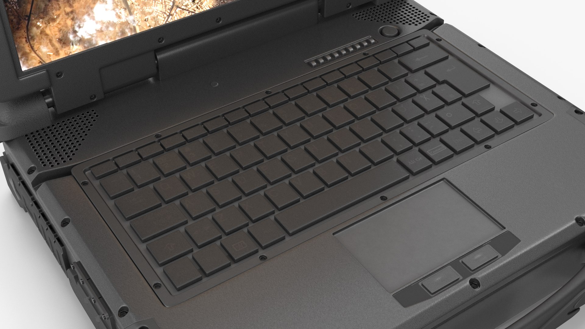 Army Laptop model - TurboSquid 1941786