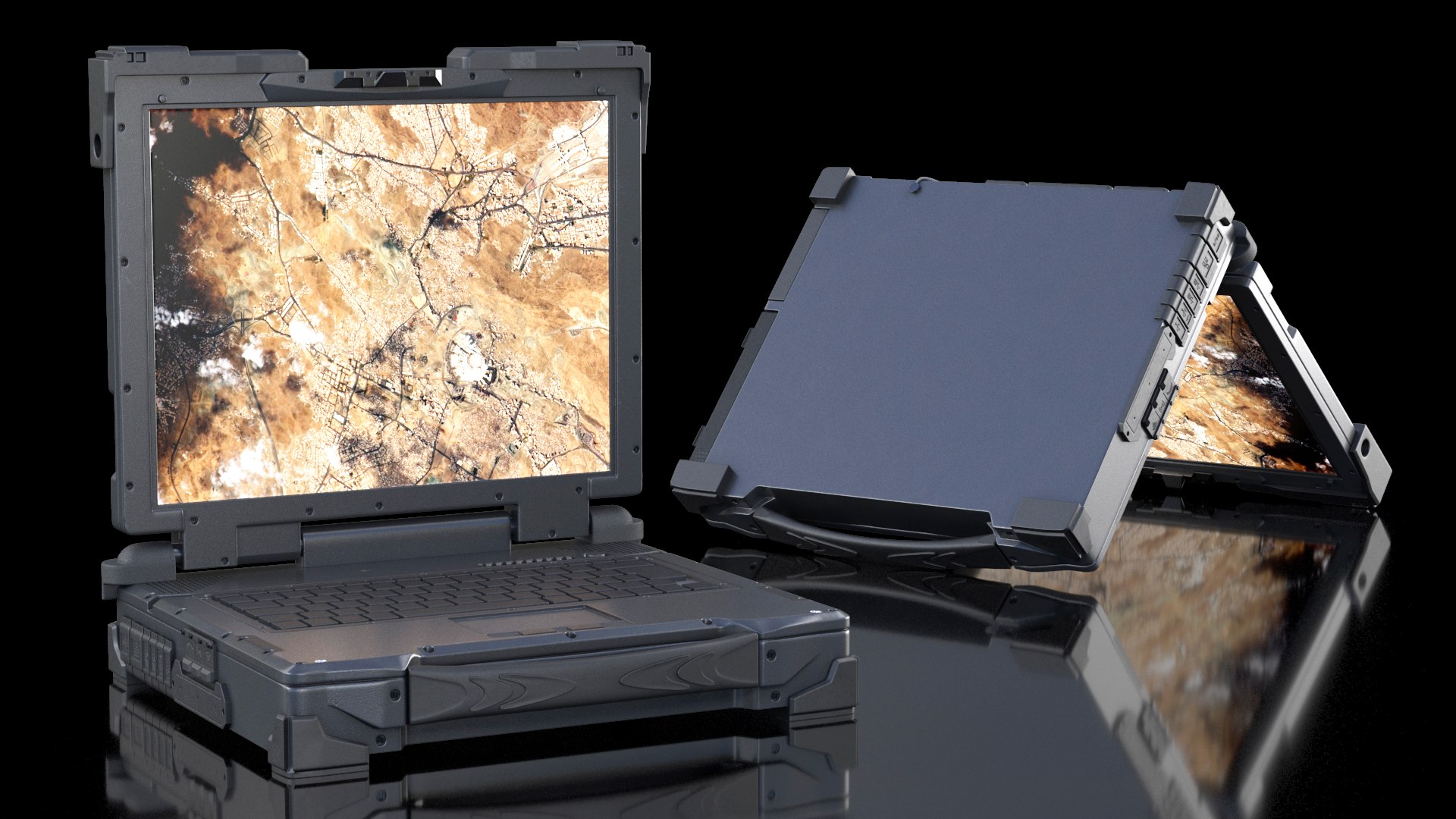 Army Laptop Model - TurboSquid 1941786