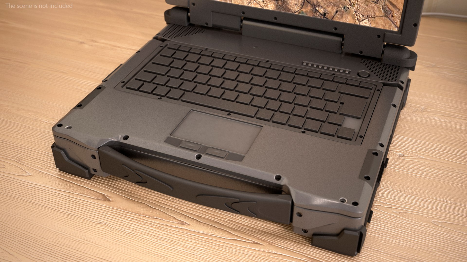 Army Laptop model - TurboSquid 1941786