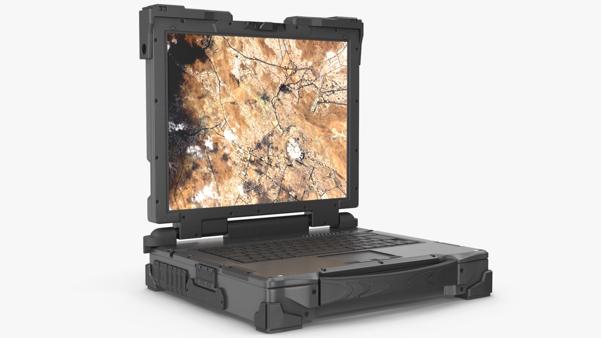 Army Laptop model - TurboSquid 1941786