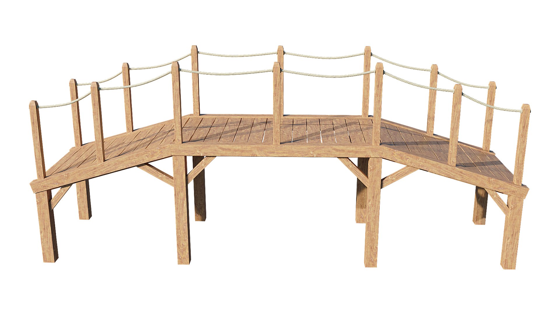 3D Small Wood Wooden Model - TurboSquid 1683766