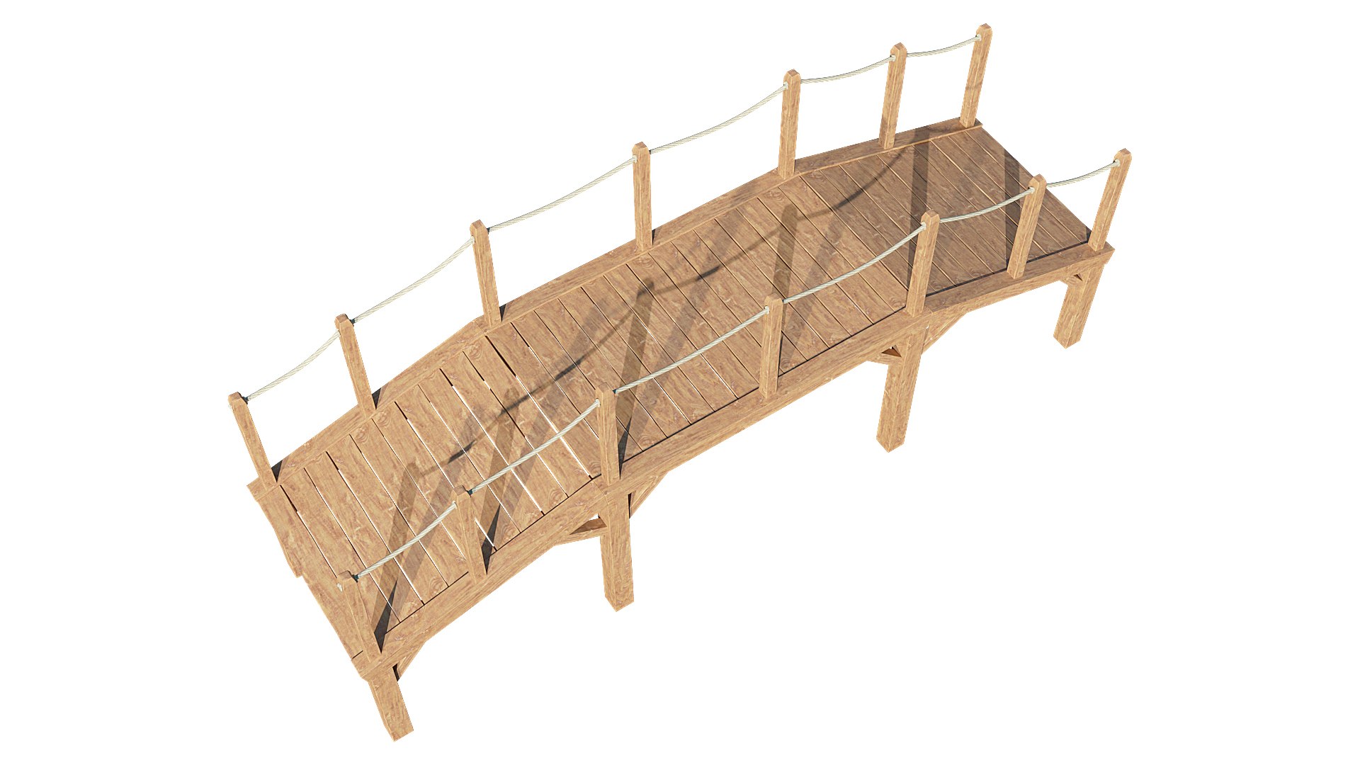 3D Small Wood Wooden Model - TurboSquid 1683766