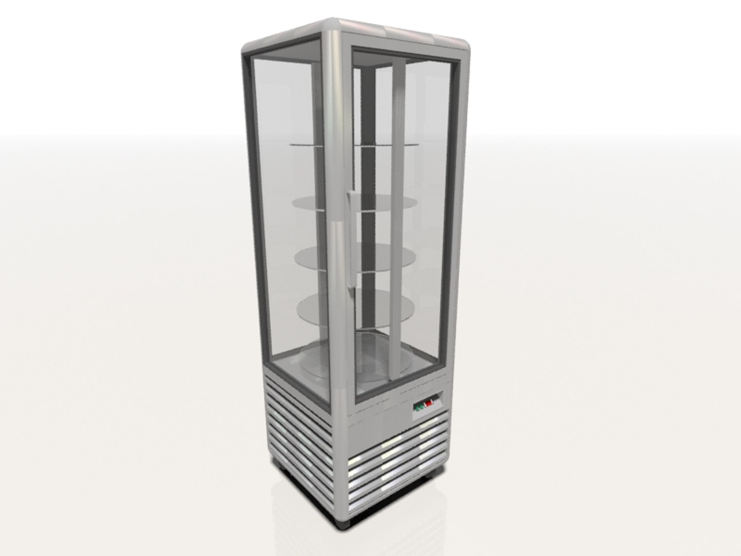 Chiller Freezer Display 3d Model