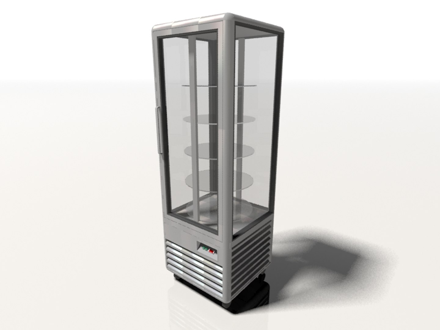 Chiller Freezer Display 3d Model