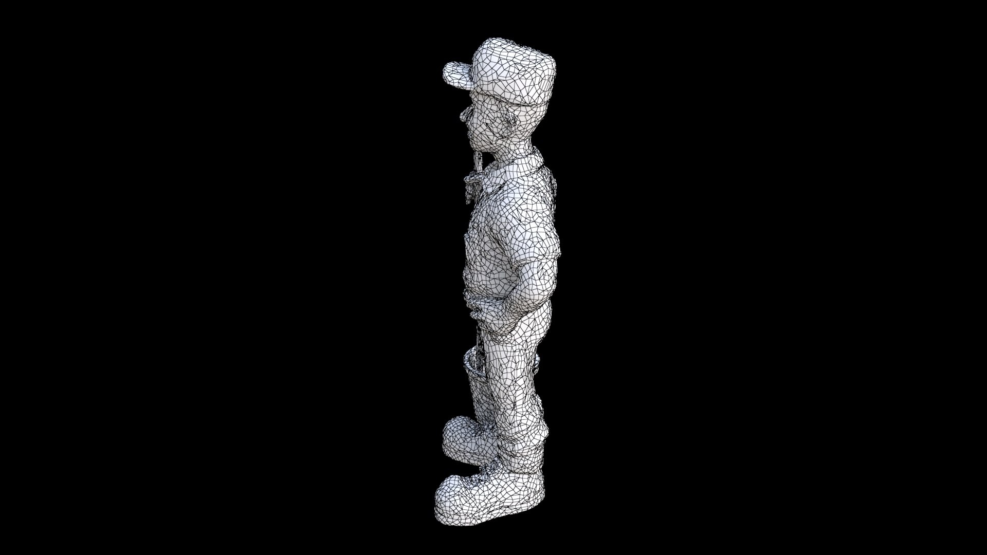 3D Janitor Male Model - TurboSquid 2333471