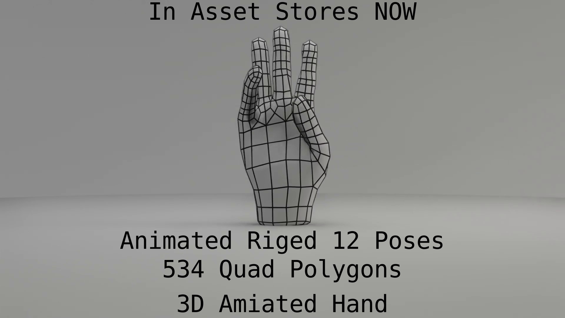 3D Model 3D Animated Rigged Hand - TurboSquid 1795584