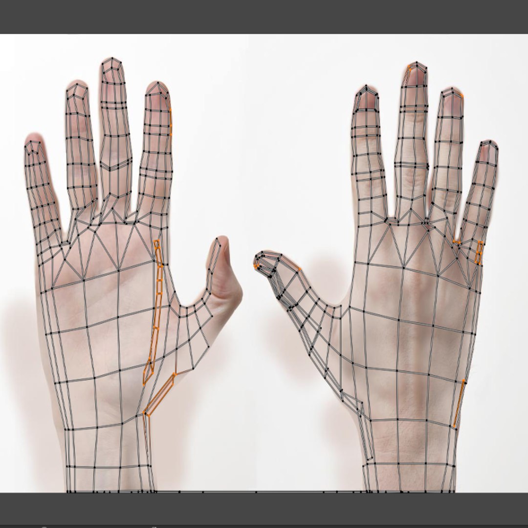 3D Model 3D Animated Rigged Hand - TurboSquid 1795584