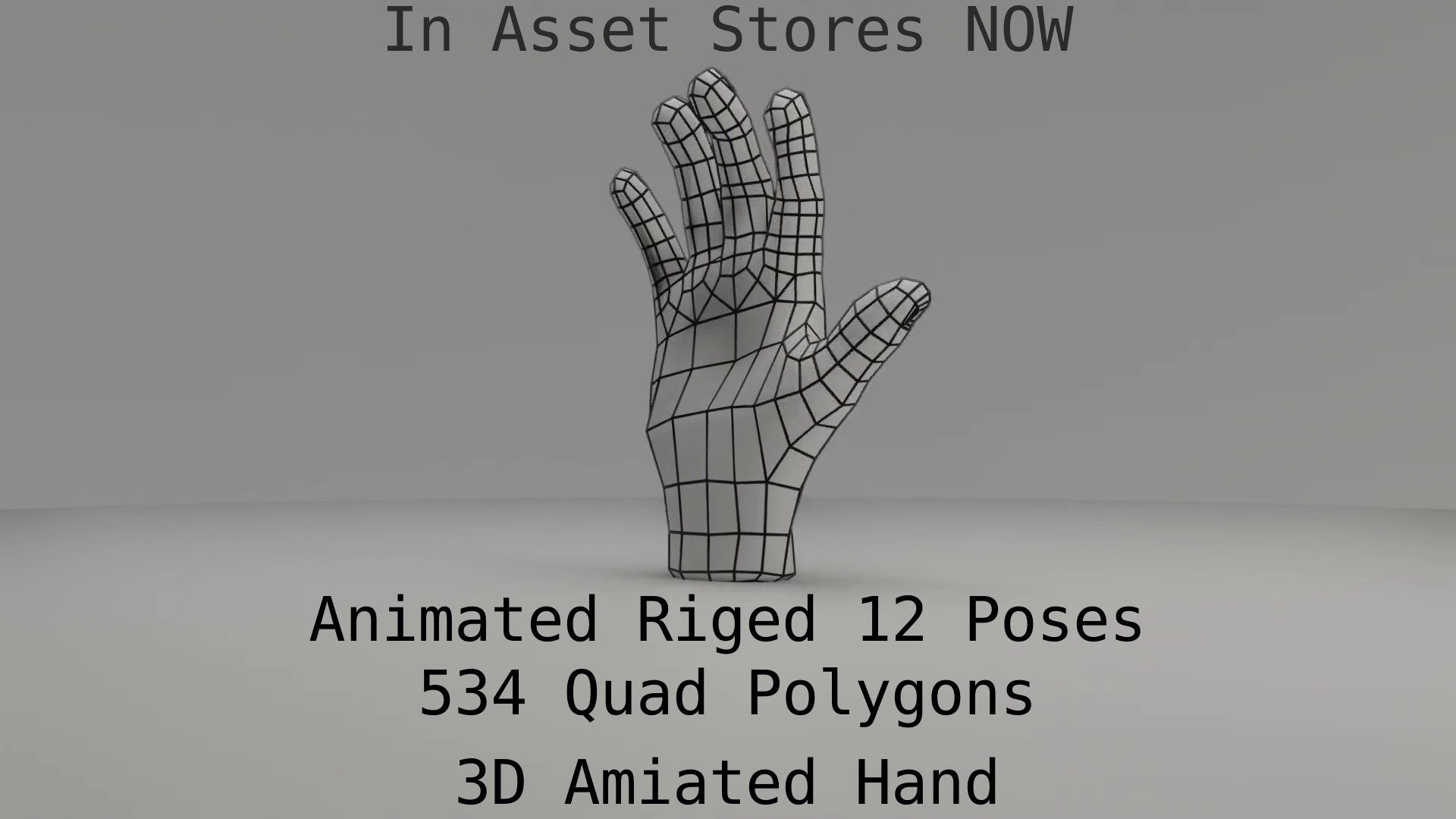 3D Model 3D Animated Rigged Hand - TurboSquid 1795584