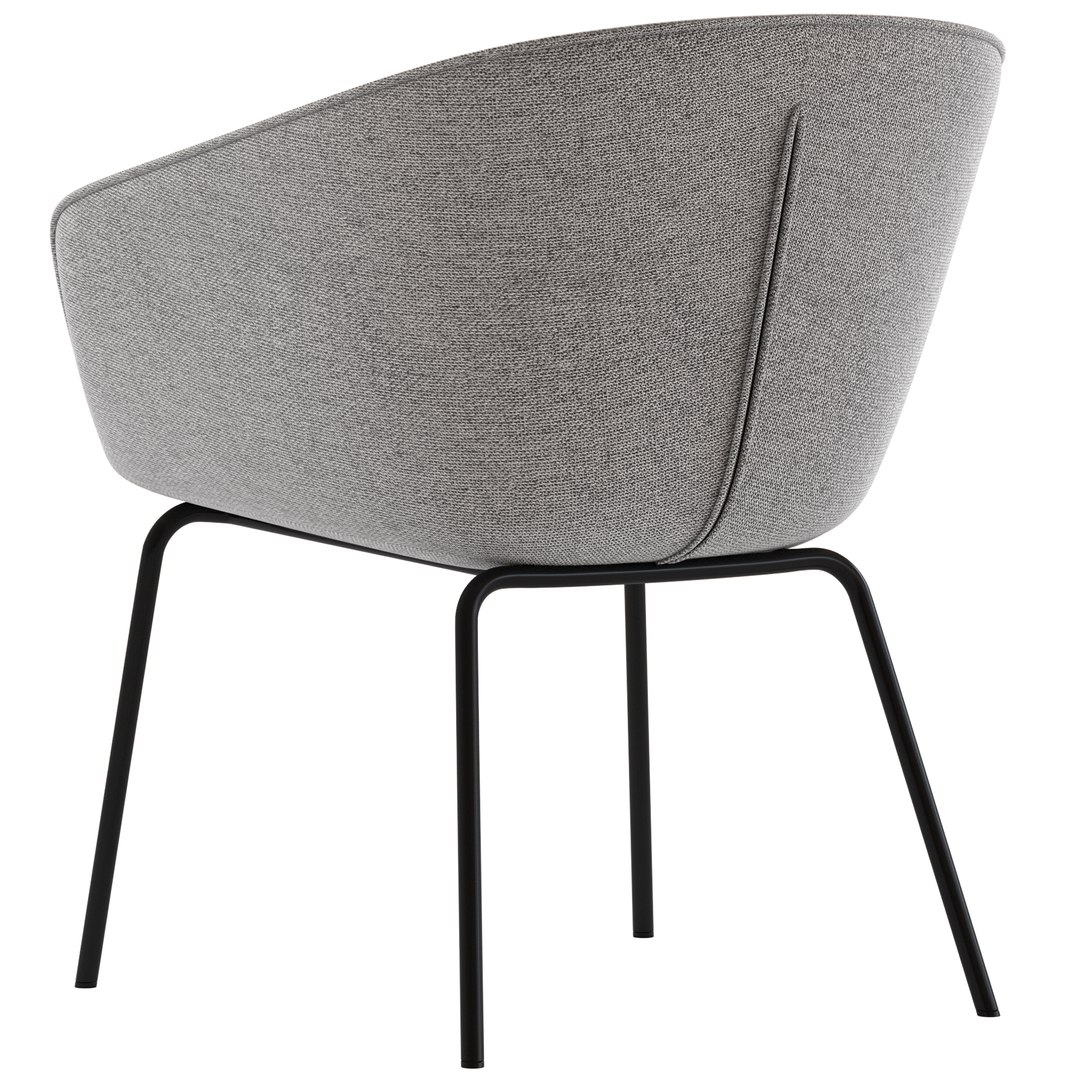 3D Oslo Home Amanda Dinning Chair model - TurboSquid 2182205