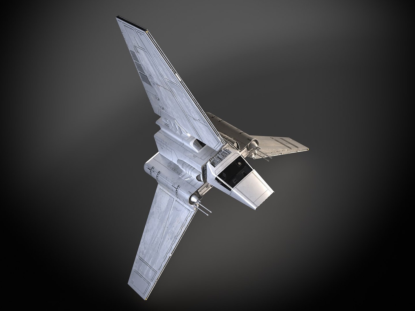 Star Wars Lambda 3d Model