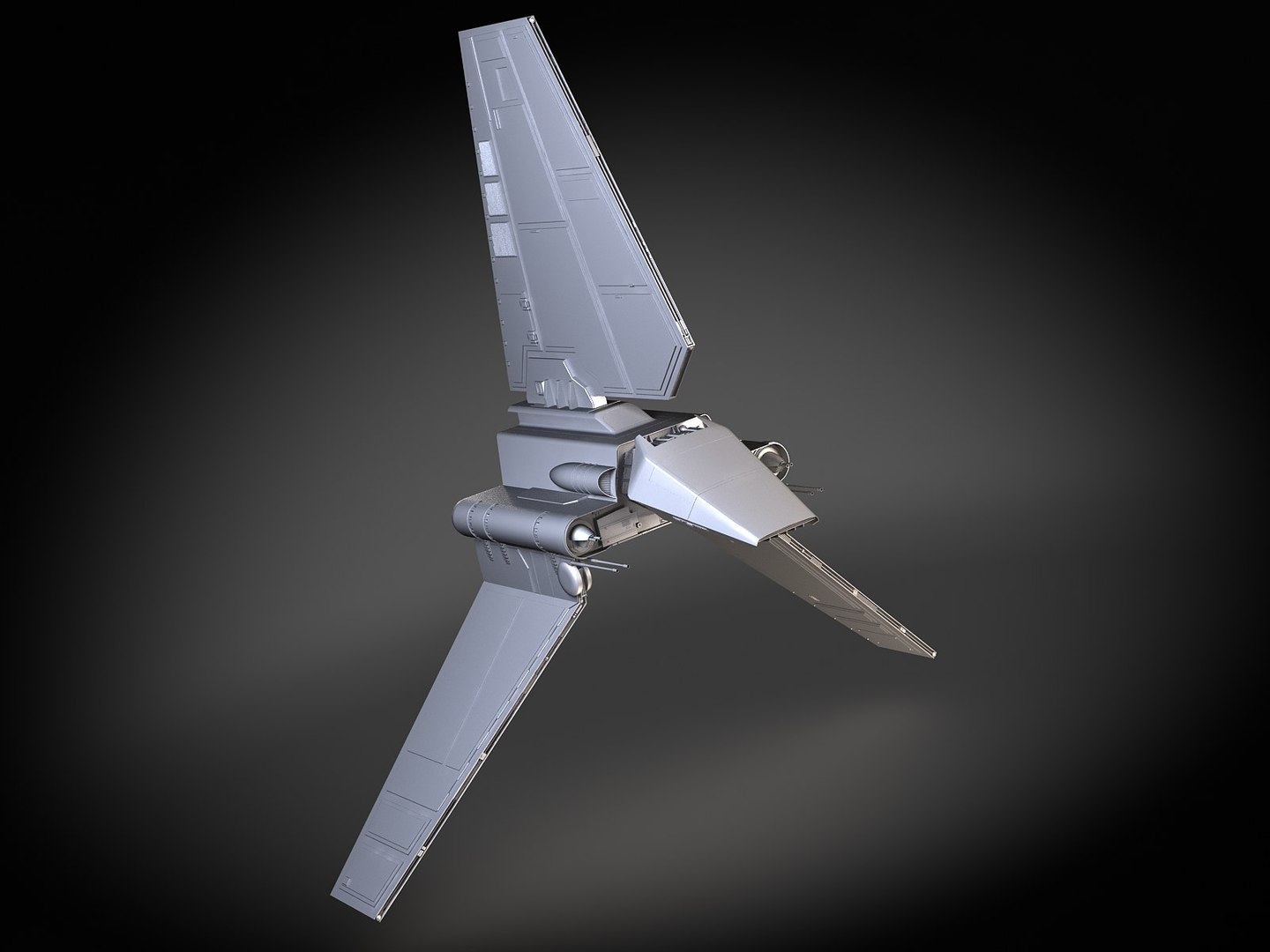 star wars lambda 3d model