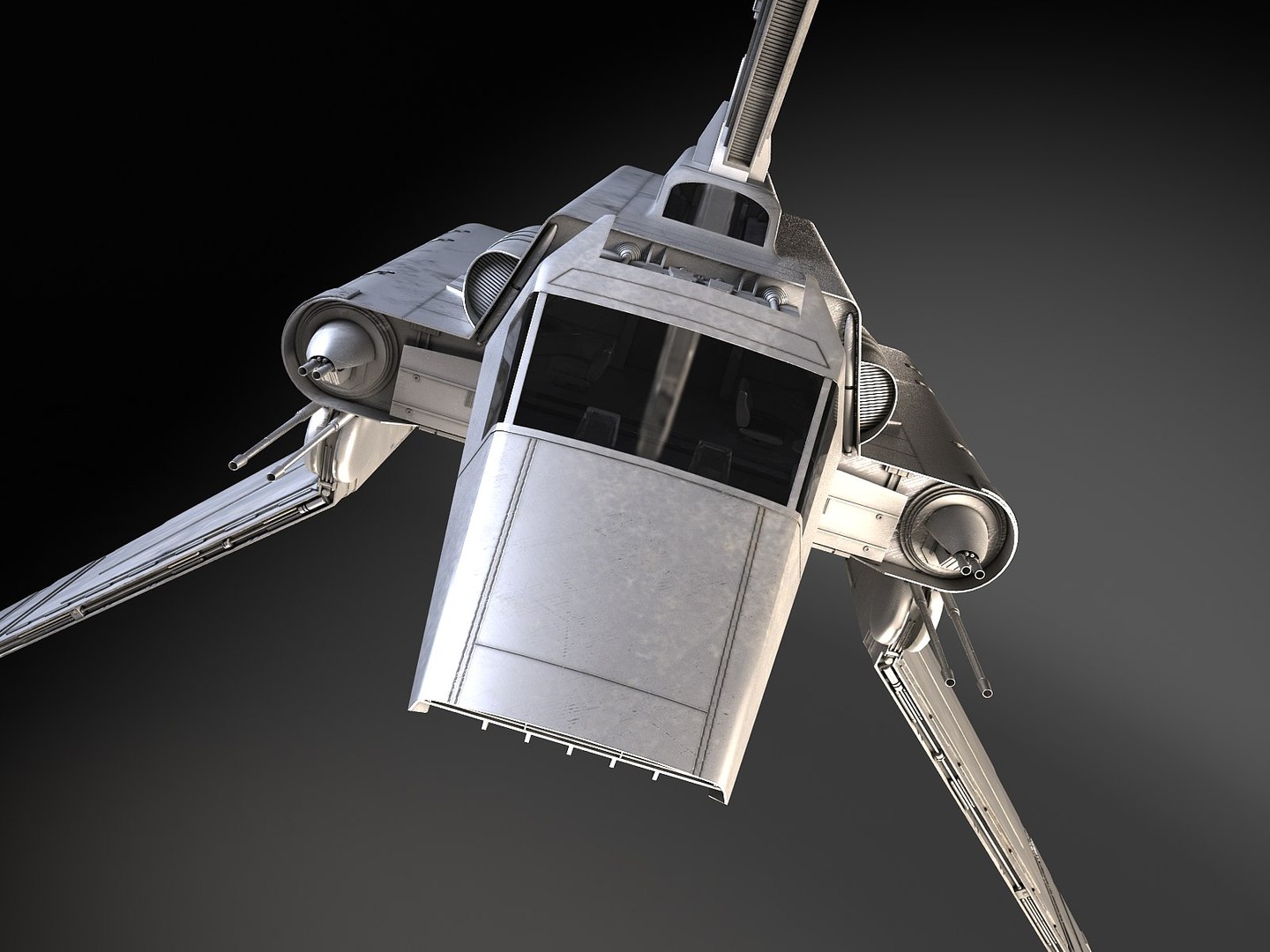 Star Wars Lambda 3d Model